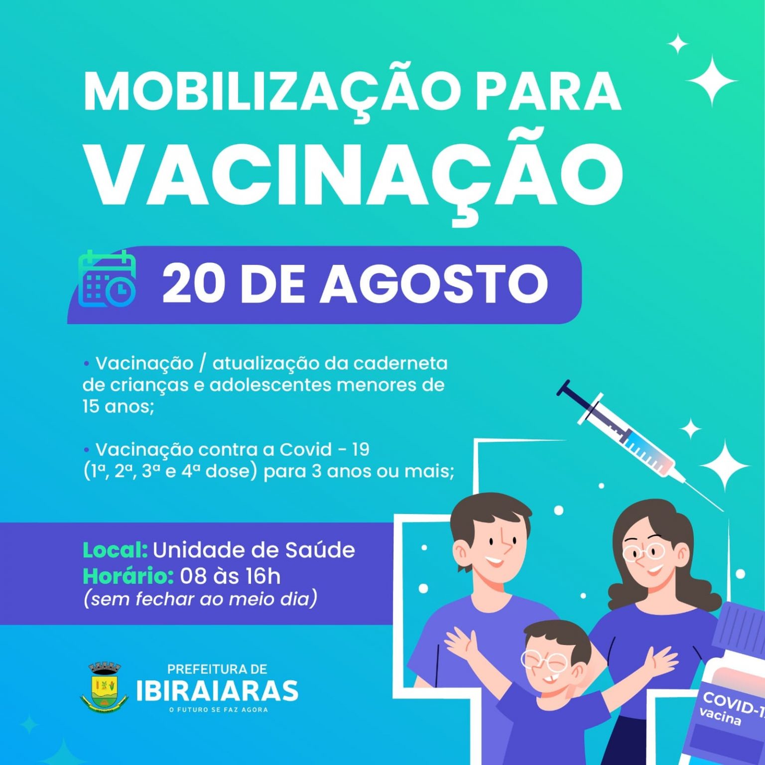 Dia D Da Campanha De Vacinação Ibiraiaras